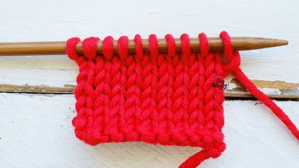 Learn How to Knit Quickly-Lesson 5: Stockinette/Stocking stitch | So Woolly