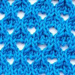 Netting Stitch: Learn to knit textured lace - So Woolly | So Woolly