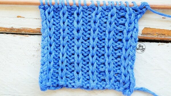 How to knit the Slip Stitch Rib (for beginners) So Woolly | So Woolly