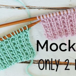 Feather Rib knitting pattern: A two-row repeat stitch - So Woolly | So ...