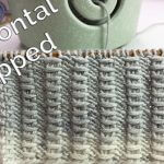 Classic and Striped Moss stitches: Reversible and they don’t curl (for ...
