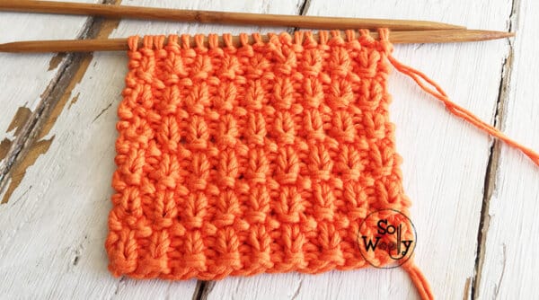 Bumpy stitch: Reversible, for knitting edges that don’t curl - So ...
