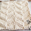 How to knit the “One-row” reversible knitting stitch pattern in the ...