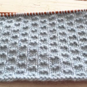 How to Knit the Pearled Stitch: Reversible, and doesn’t curl