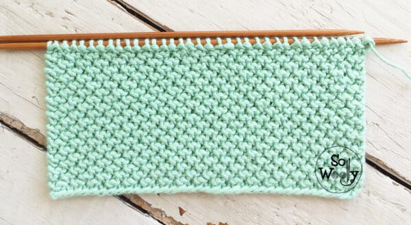Twisted Knot knitting stitch pattern: Only four rows and it doesn’t ...