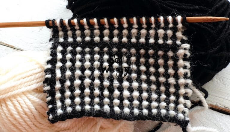 two-color knitting | So Woolly