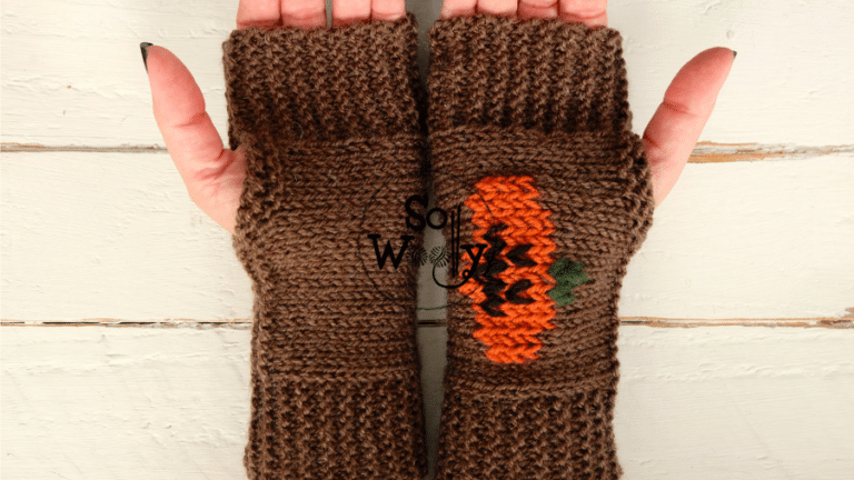 Halloween Mittens for Beginners | So Woolly
