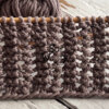 How to knit a Super Easy One-Row Repeat pattern -for scarves