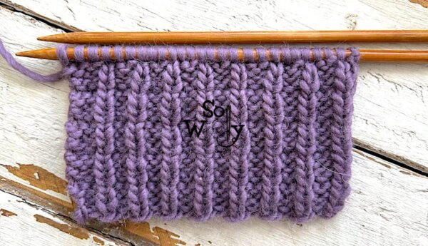 How to knit the Piqué Rib stitch: Great for beginners