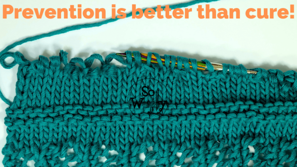 How to use rubber bands in your knitting. Tips for knitters.