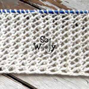 How to knit the Alternating Dot stitch (only four rows)