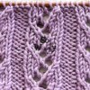 How to knit the Woven stitch pattern (four rows only!!