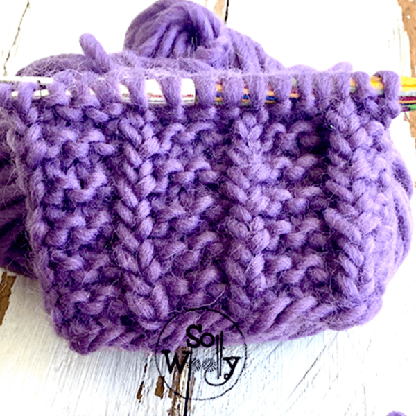 Knit stitch patterns and video tutorials in the round