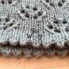 How to knit an easy two-row repeat lace stitch pattern