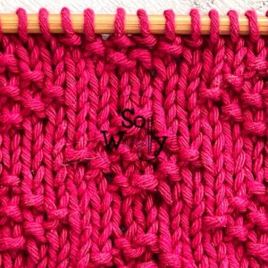 How to knit the Fern Lace stitch pattern (four rows only!)