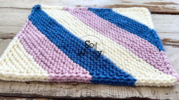 How to knit a Square or Rectangular Blanket in Garter stitch