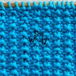 How to knit a very special Rib stitch (two rows only!)
