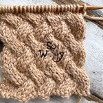 How to knit a super easy Eyelet stitch (beginner-friendly)