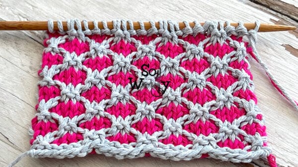 two-color knitting | So Woolly