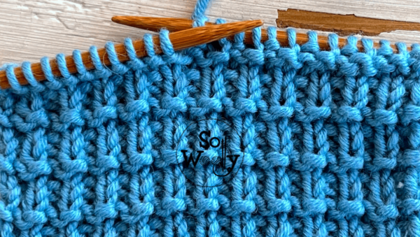 How to knit the Hurdle stitch (4 rows beginner-friendly!)
