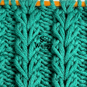 How to knit the famous Cat's Pow Eyelets stitch (easy lace)