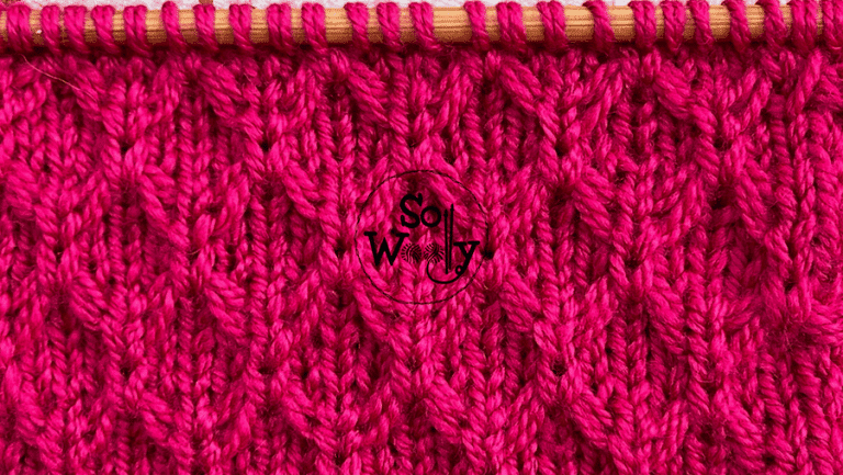 How to Knit Pretty Quilted Diamonds (A 3D stitch pattern)