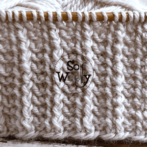 How to Knit Reversible Lace (easy 4 row-repeat pattern)