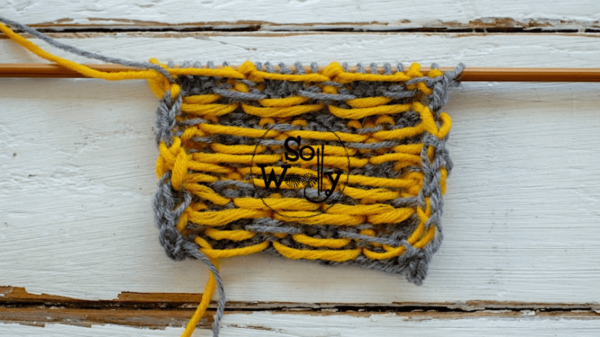 How to Knit Your First Fair Isle pattern: Fleur-De-Lys