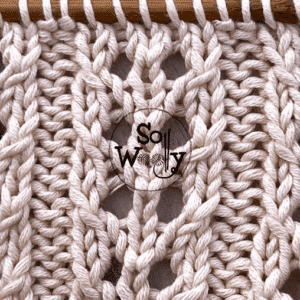 How to Knit the Easiest Diamond Pattern (+ video tutorial)