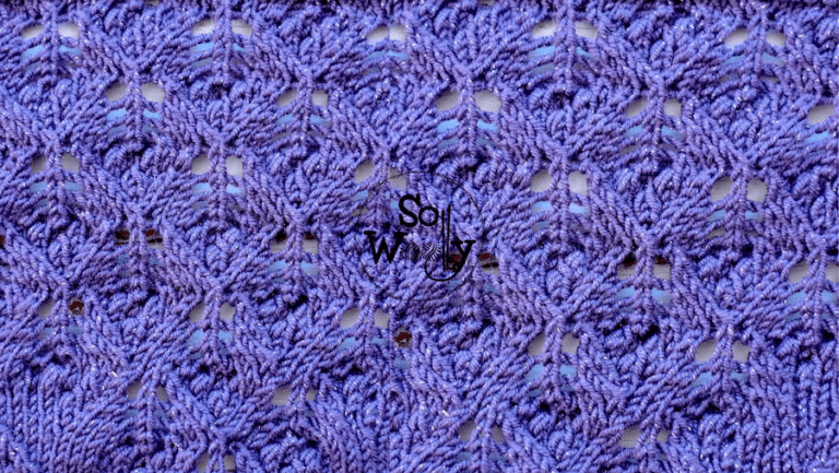 Estonian Lace Knitting Pattern | So Woolly