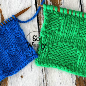 How to Knit the Punch Work Stitch (4-row-repeat + video)