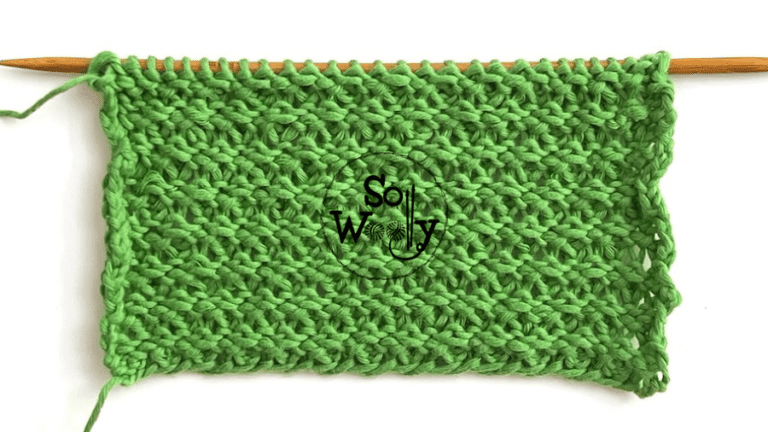 How to Knit the Alternating Slip Stitch Pattern + video