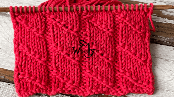 How to Knit the Easy Mock Cables Stitch Pattern + Video