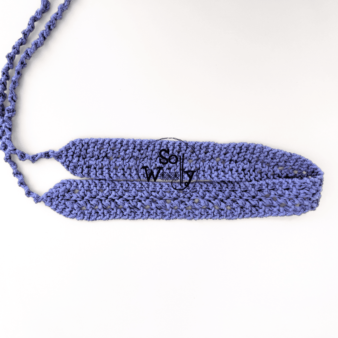 Lace Headband 1920s-Inspired Knitting Pattern (8 sts +Video)