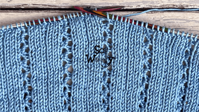 Easy 4-Row Repeat Lace Stitch Pattern: Cute & Quick + Video