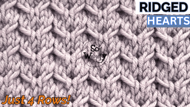 So Woolly knitting patterns for beginners